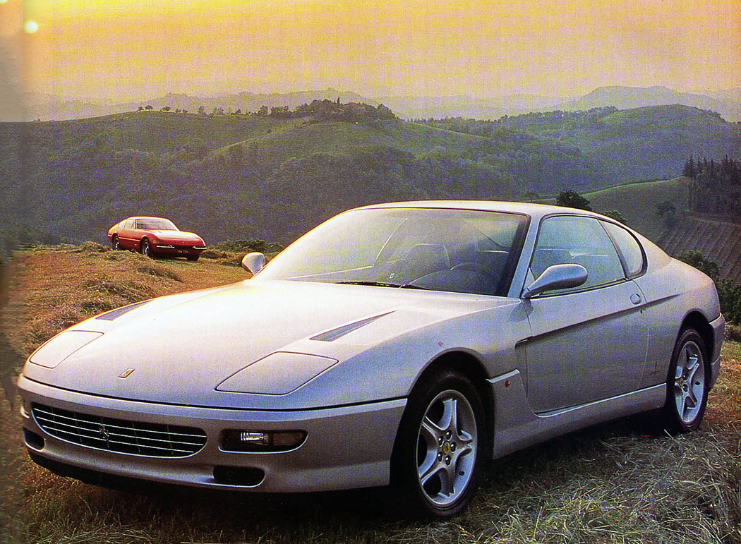 Giant road test 1993 Ferrari 456 GT vs. 1973 Ferrari 365 GTB/4 Daytona ...