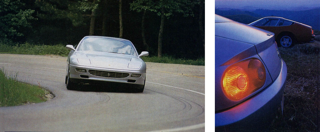 Giant road test 1993 Ferrari 456 GT vs. 1973 Ferrari 365 GTB/4 Daytona ...