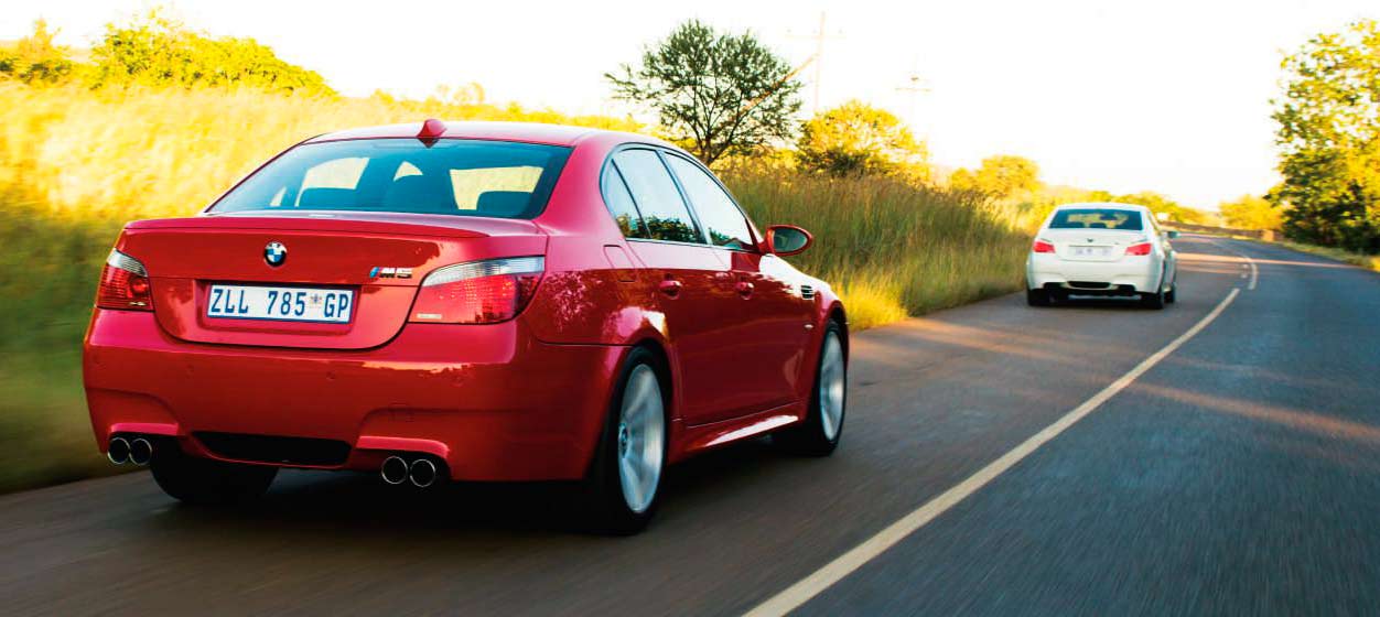 BMW M5 SMG E60 against an example E60 M5 that’s been converted to a six ...