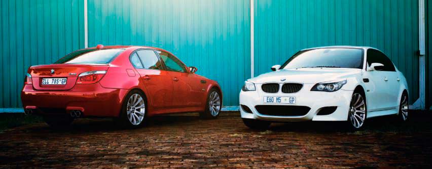 BMW M5 SMG E60 against an example E60 M5 that’s been converted to a six ...