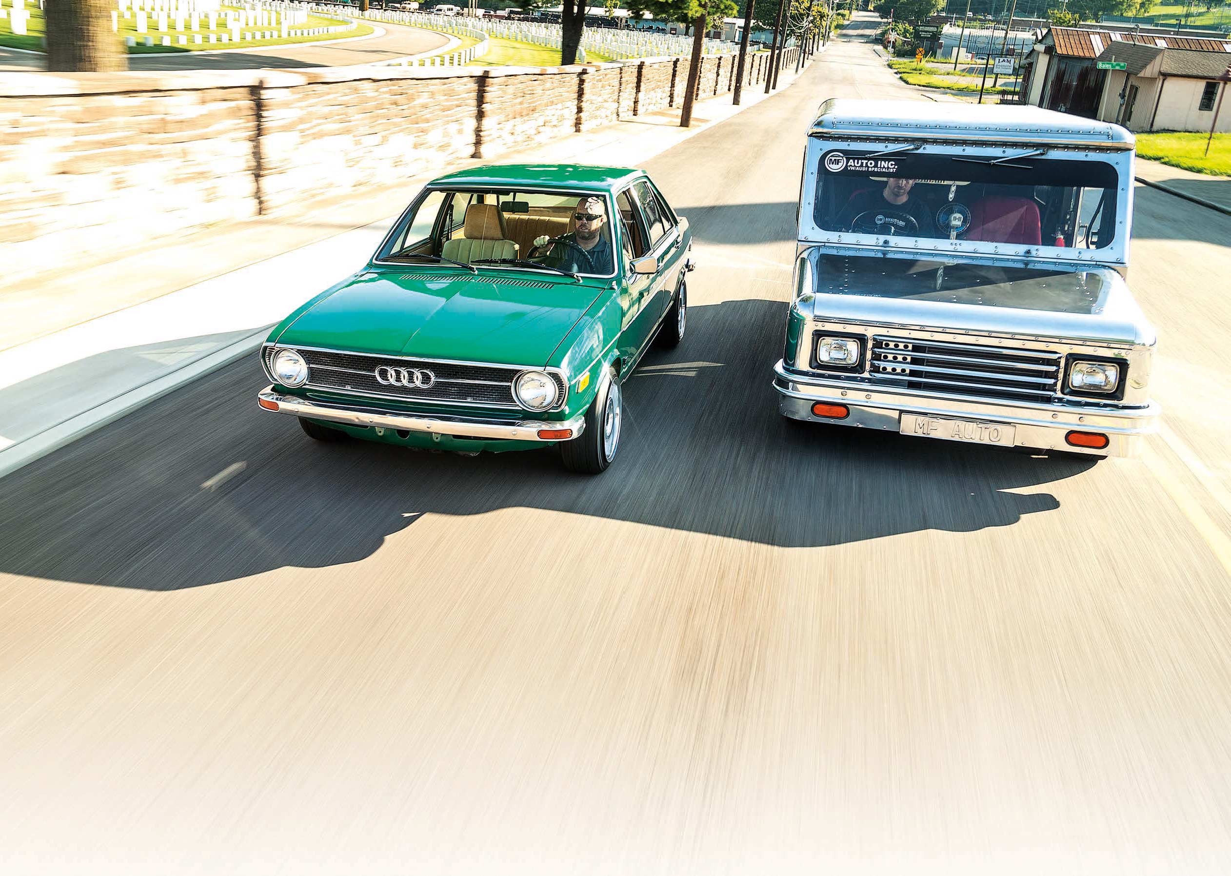 Same difference 1974 Audi 80 B1 Fox and 1984 Grumman Kubvan - Drive-My ...