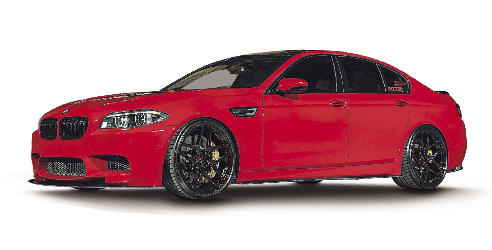 Tuned 620whp Imola Red BMW M5 F10 - Drive-My Blogs - Drive