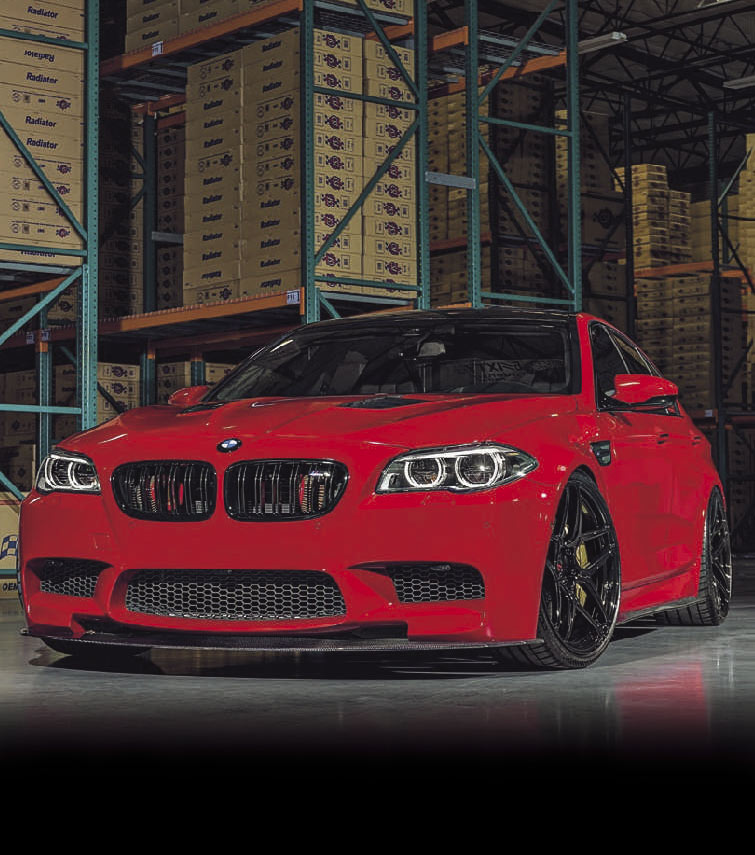 Tuned 620whp Imola Red BMW M5 F10 - Drive-My Blogs - Drive