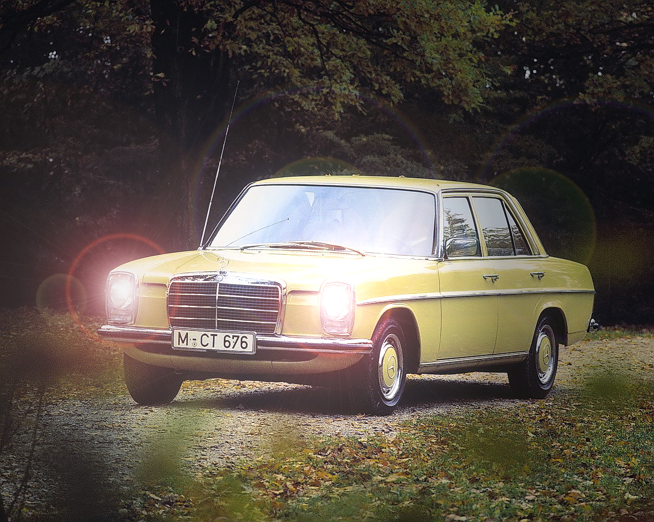 Test Mercedes-Benz 280E Executive W114 - Drive
