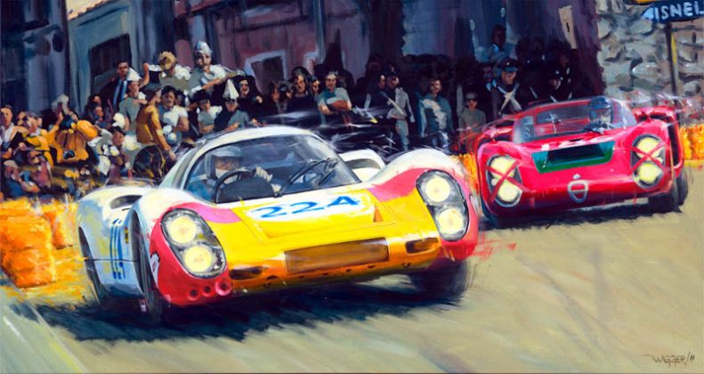 Иллюстратор Клаус Ваггер - Drive