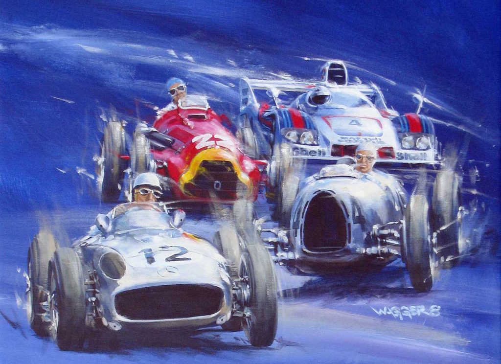 Иллюстратор Клаус Ваггер - Drive