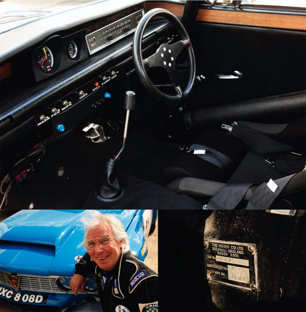 Rover P6 racing car - Drive