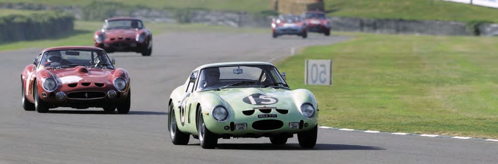 The green Ferrari 250 GTO - track test - Drive