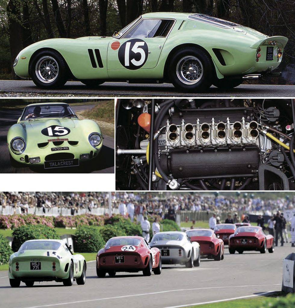 The green Ferrari 250 GTO - track test - Drive