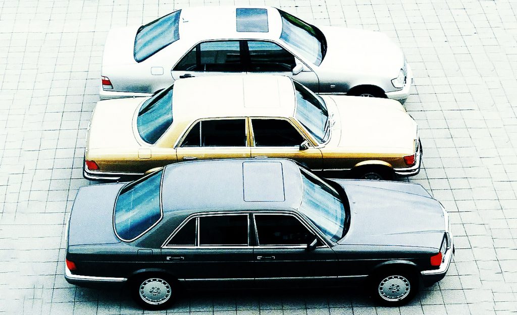 Battle of the classic Mercedes-Benz S-Class - W116 vs. W126 and giant ...