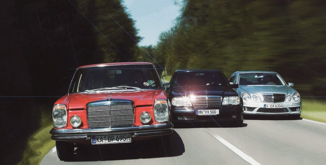 Mercedes Benz 280E W114, E500 W124 and E63 AMG W211 1000bhp Classic ...