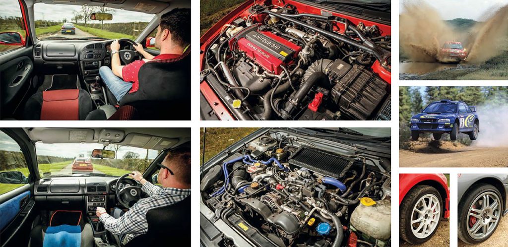 Road test Mitsubishi Lancer EVO VI TME vs. Subaru Impreza RB5 - Drive