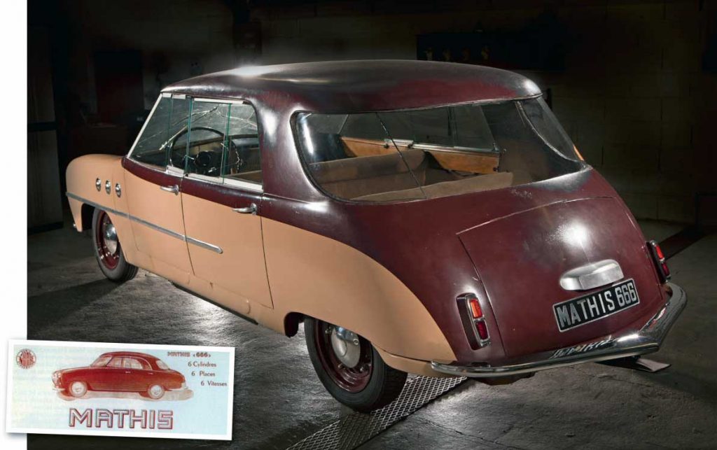 Mathis 666 prototype - Drive