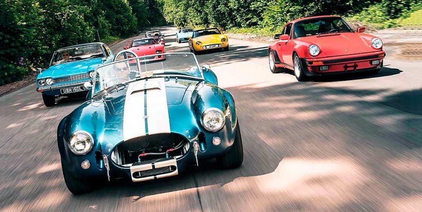 Ford Capri 3.0, Porsche 911 Turbo 930, AC Cobra, TVR Griffith, Peugeot ...