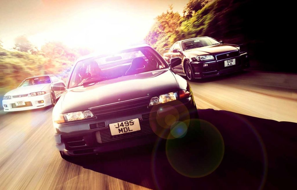 Nissan Skyline GT-R Showdown R32, R33 and R34 - Drive