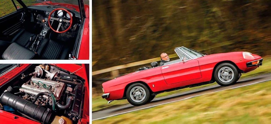 Alfa Romeo Spider vs. Triumph TR6, Chevrolet Corvette C3, Lotus Seven ...