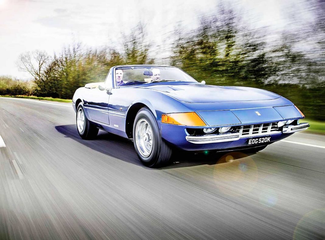 1972 Ferrari 365 GTB/4 Daytona Spyder by Straman road test - Drive