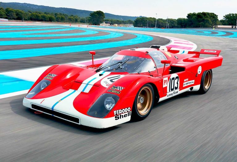 1970 Ferrari 512M track test - Group 5 great driven at Paul Ricard - Drive