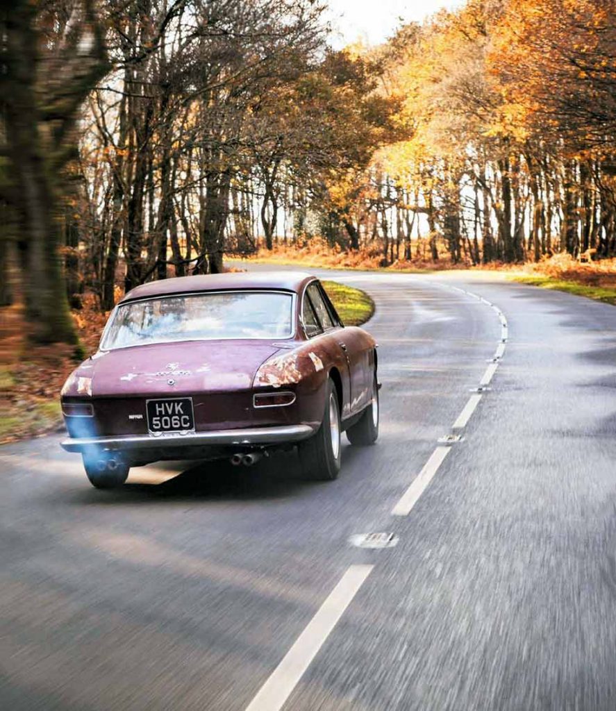 Ex-Surtees 1965 Ferrari 330 GT 2+2 barn find driven - Drive