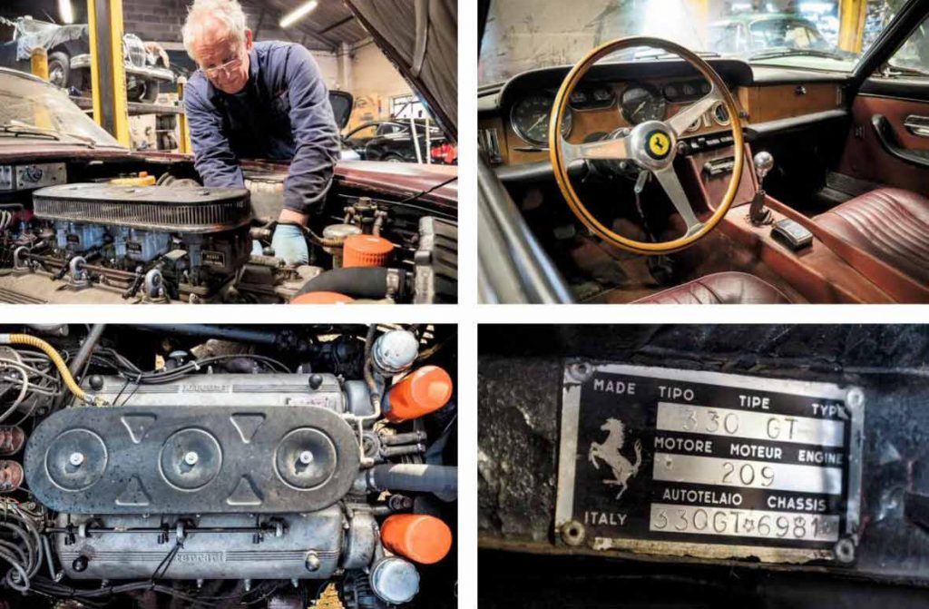 Ex-Surtees 1965 Ferrari 330 GT 2+2 barn find driven - Drive