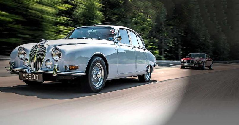 1966 Jaguar S-type vs. 1977 Jaguar XJ5.3C, 1994 Jaguar XJS 4.0 ...