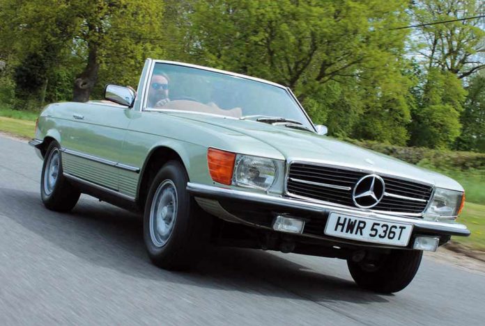 1979 Mercedes-Benz 350SL R107 vs. 1991 Mercedes-Benz 300SL R129 - Drive