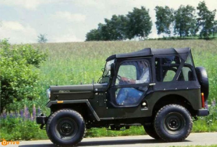 Jeep Mahindra (CJ 340 / CL 340) - VERGESSENE OFFROADER - Drive