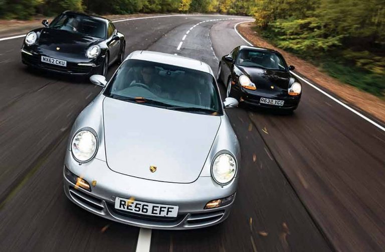 Porsche 911 Carrera 2 shootout: 996 vs. 997 and 991 - Drive