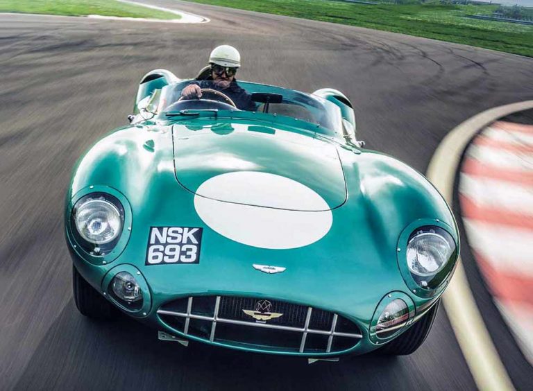 1959 Aston Martin DBR1/4 - track test - Drive