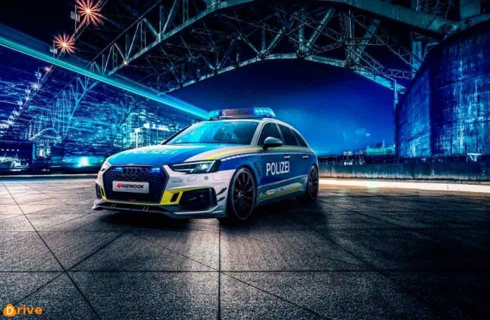 Polizei 2021 Audi RS4-R built by ABT Sportsline - Drive