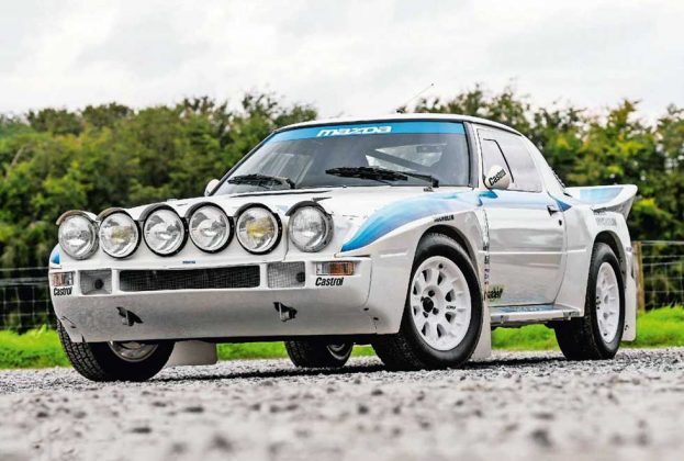 1985 Mazda RX-7 Evolution Group B rally car - Drive