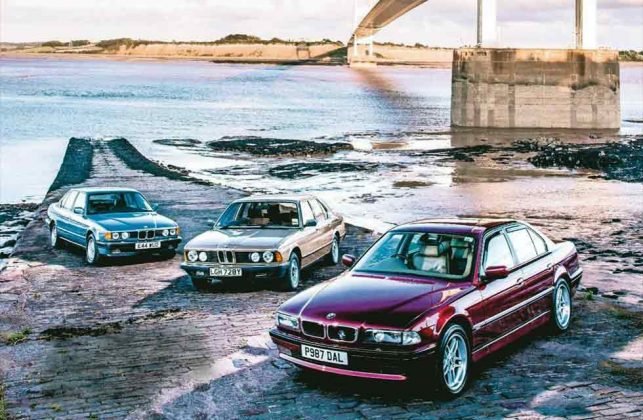 The Magnificent 7s - 1982 BMW 728i Automaic E23 vs. 1987 BMW 730i E32 and 1998 BMW 740iA Sport ...