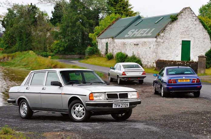 1976 Lancia Gamma 2500 Berlina Type 830 vs. 1980 Lancia Trevi 2000 Type ...