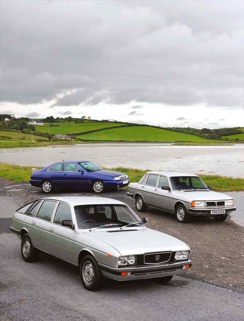 1976 Lancia Gamma 2500 Berlina Type 830 vs. 1980 Lancia Trevi 2000 Type ...